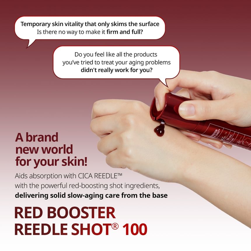 VT Cosmetics Red Booster Reedle Shot 100 – WowDrops